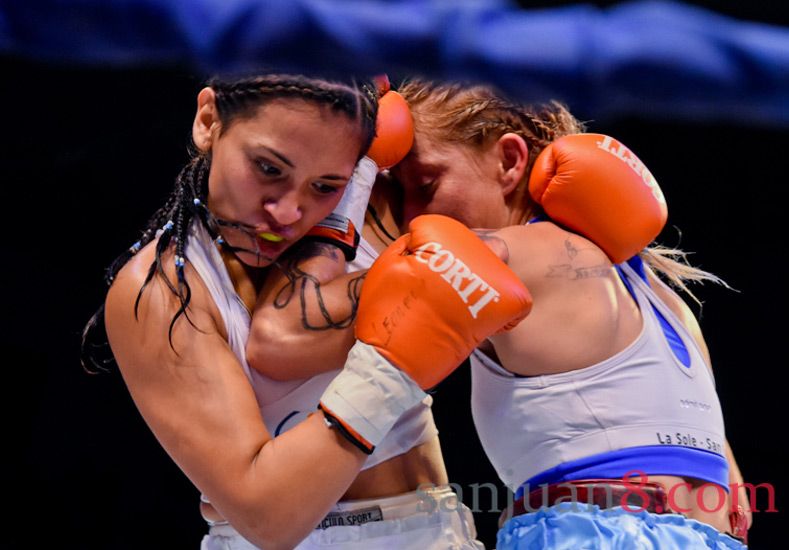 Con un gran despliegue de técnica, Leonela Yúdica dejó el título ...