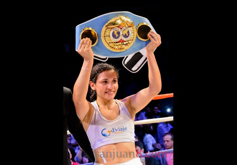Con un gran despliegue de técnica, Leonela Yúdica dejó el título ...