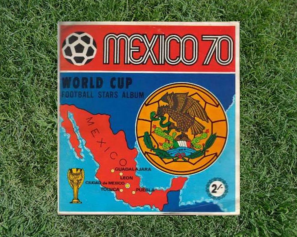 Hacé un repaso por las portadas de los álbumes del Mundial de México 1970 a Rusia 2018