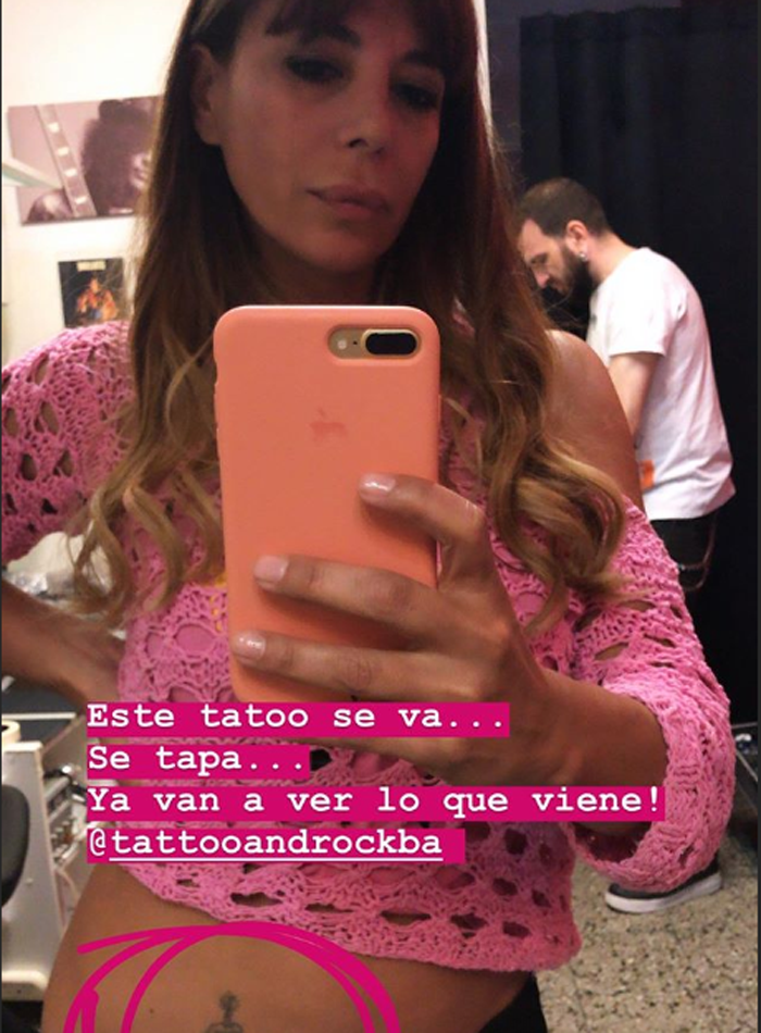Ximena Capristo se sacó la bombacha y mostró su nuevo tatuaje Ximena Capristo se sacó la bombacha y mostró su nuevo tatuaje