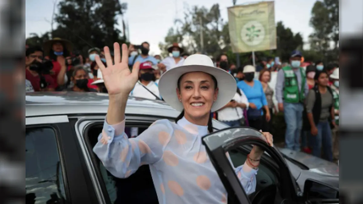 Claudia Sheinbaum es la primera mujer presidenta en México