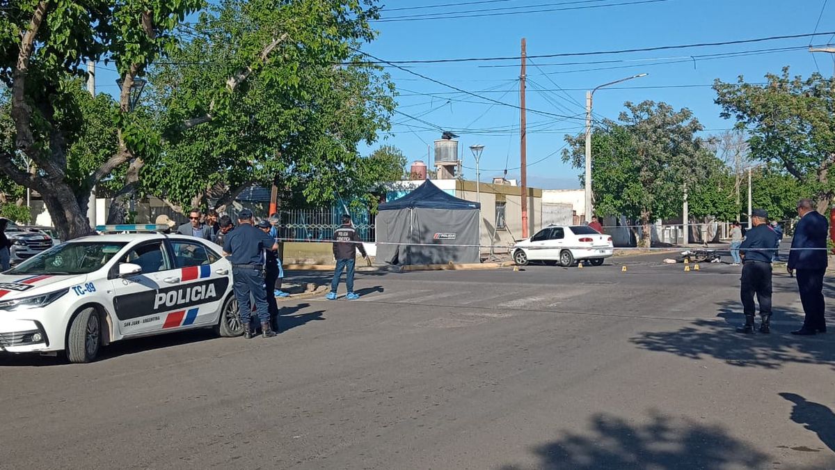 Un motociclista falleció en un accidente en Chimbas