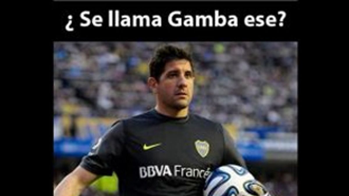 Los memes y afiches que inmortalizaron la pata de Orión a Gamba