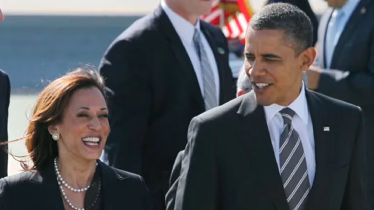Obama apoyó la candidatura presidencial de Kamala Harris