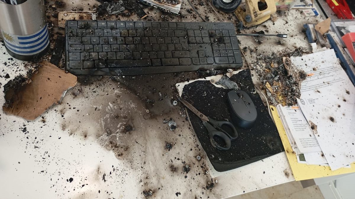 Así fue el momento en el que explotó el paquete dirigido al presidente ...