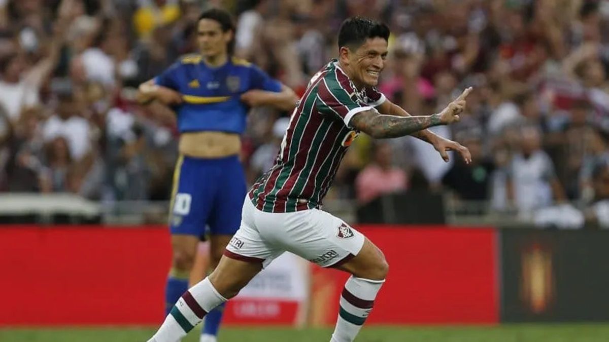 Germán Cano, la gran figura de Fluminense en la Libertadores