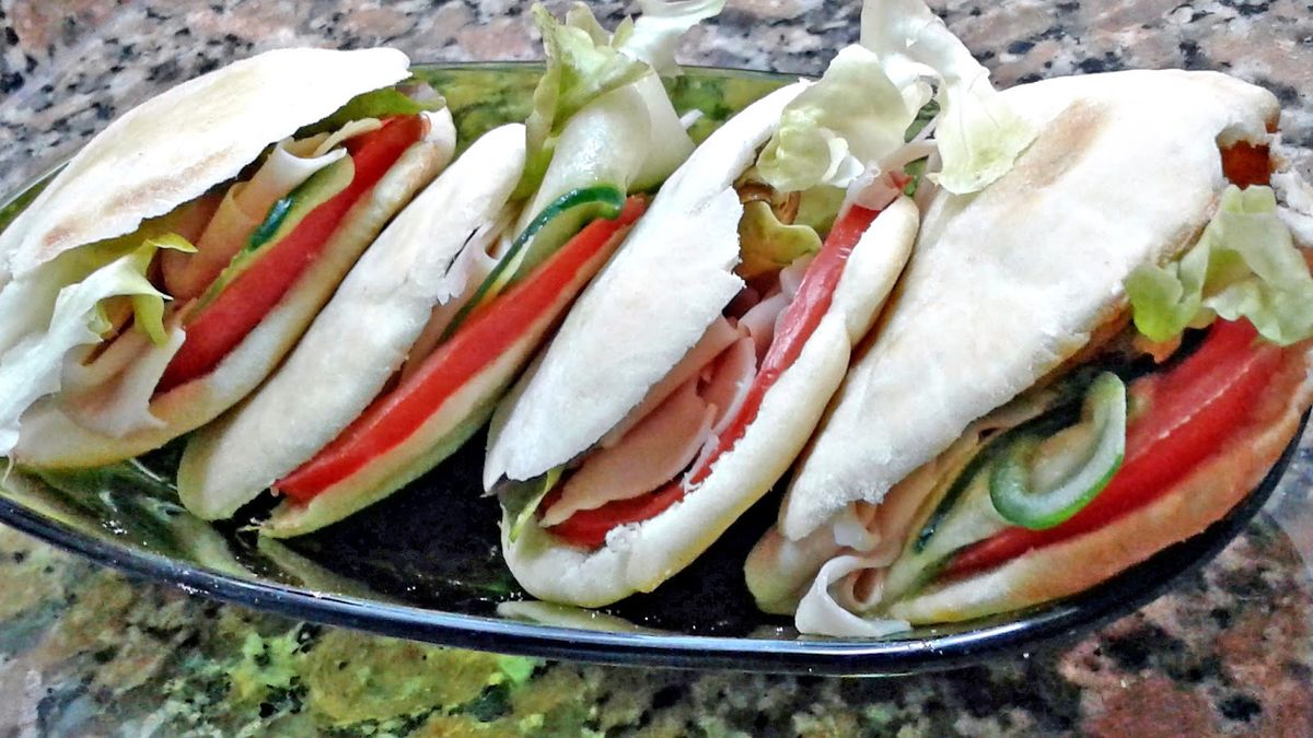 Pan árabe sin horno, una receta que no te podés perder