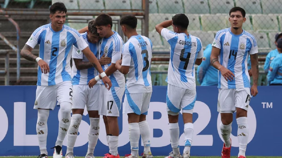 Sudamericano Sub 20: Argentina le ganó 2-1 a Chile