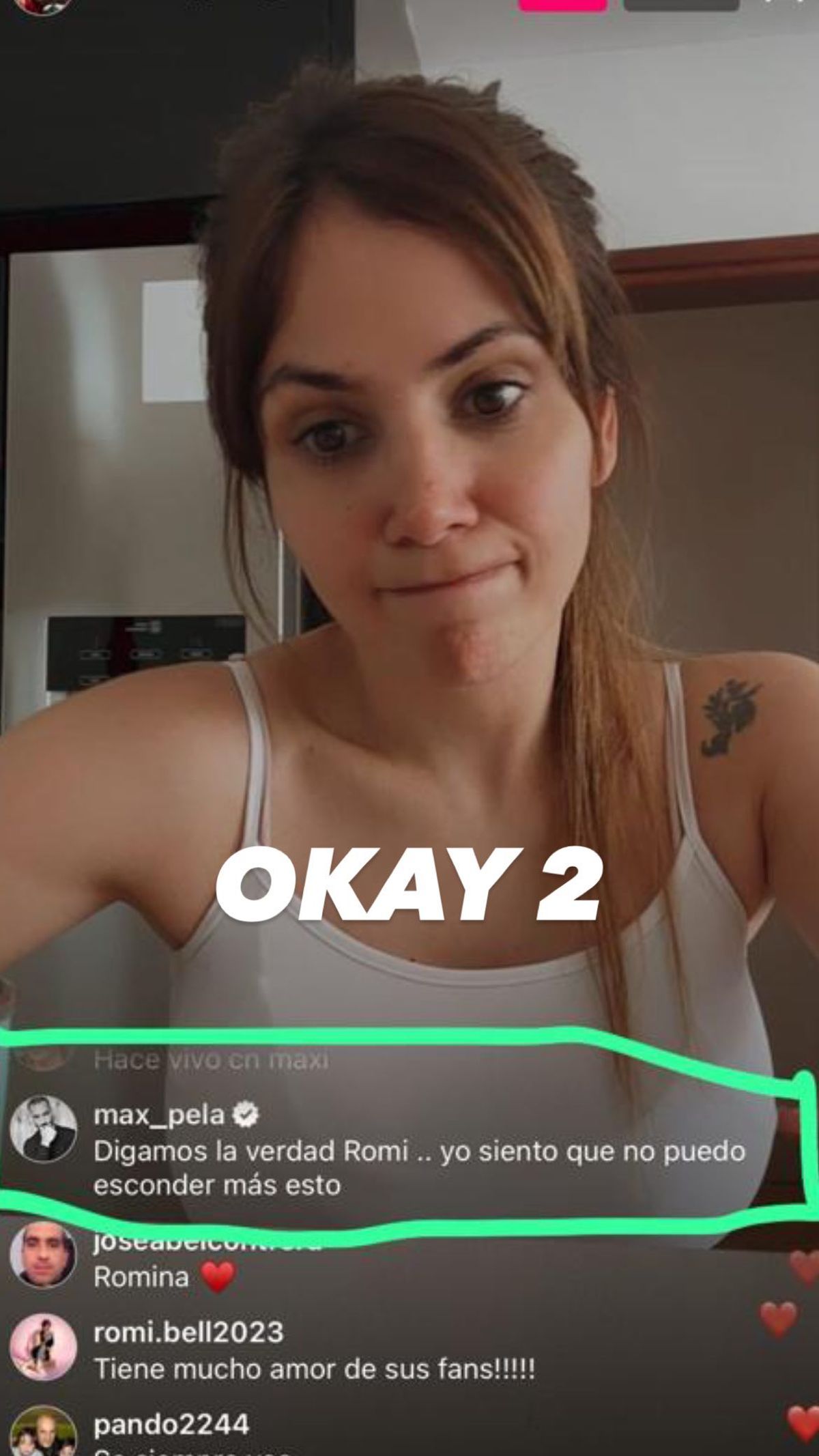 Inesperados mensajes de amor de Maxi Guidici a Romina Uhrig