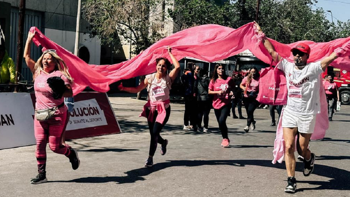 Exitosa maratón Todas Juntas contra el Cáncer de Mama