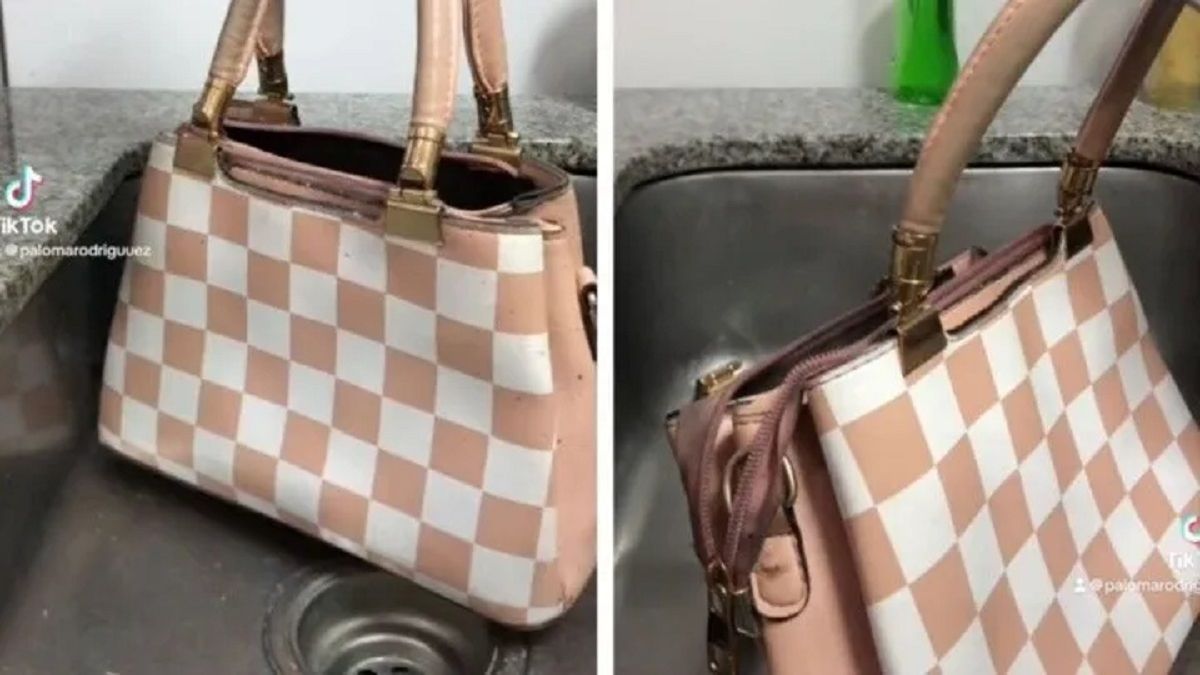 Compró una cartera y quedó horrorizada con lo que tenía en el interior