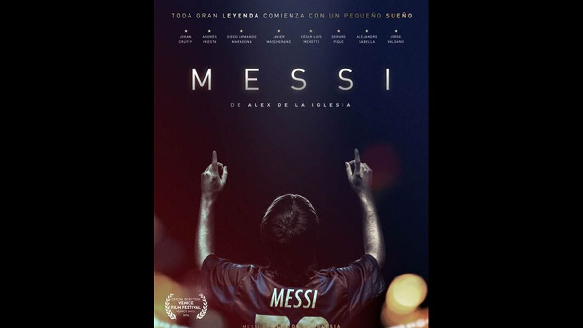 Video: mirá el tráiler de la película de Messi que se estrenará en enero