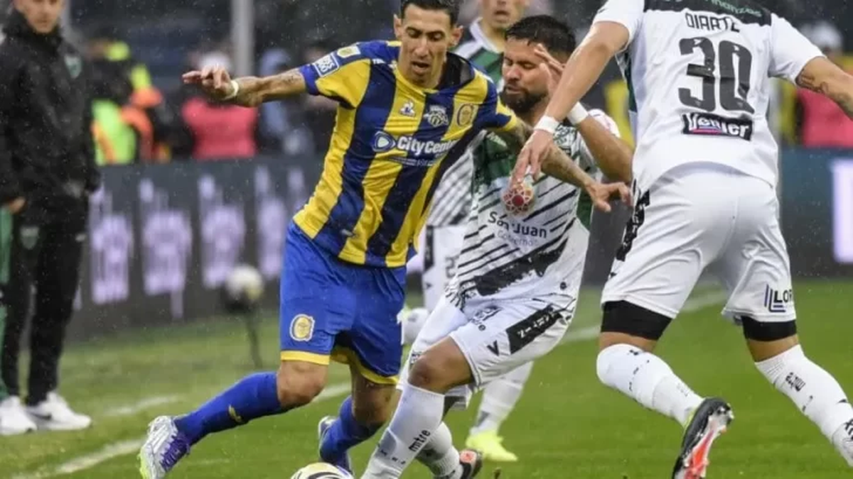 San Martín empató sin goles y le frustró la fiesta a Di María