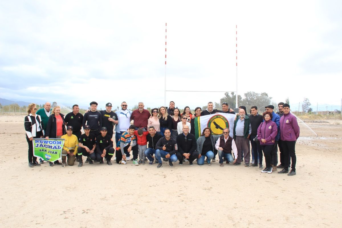 Con el apoyo de Minas Argentinas, la cancha del Cóndor Rugby Club ya ...