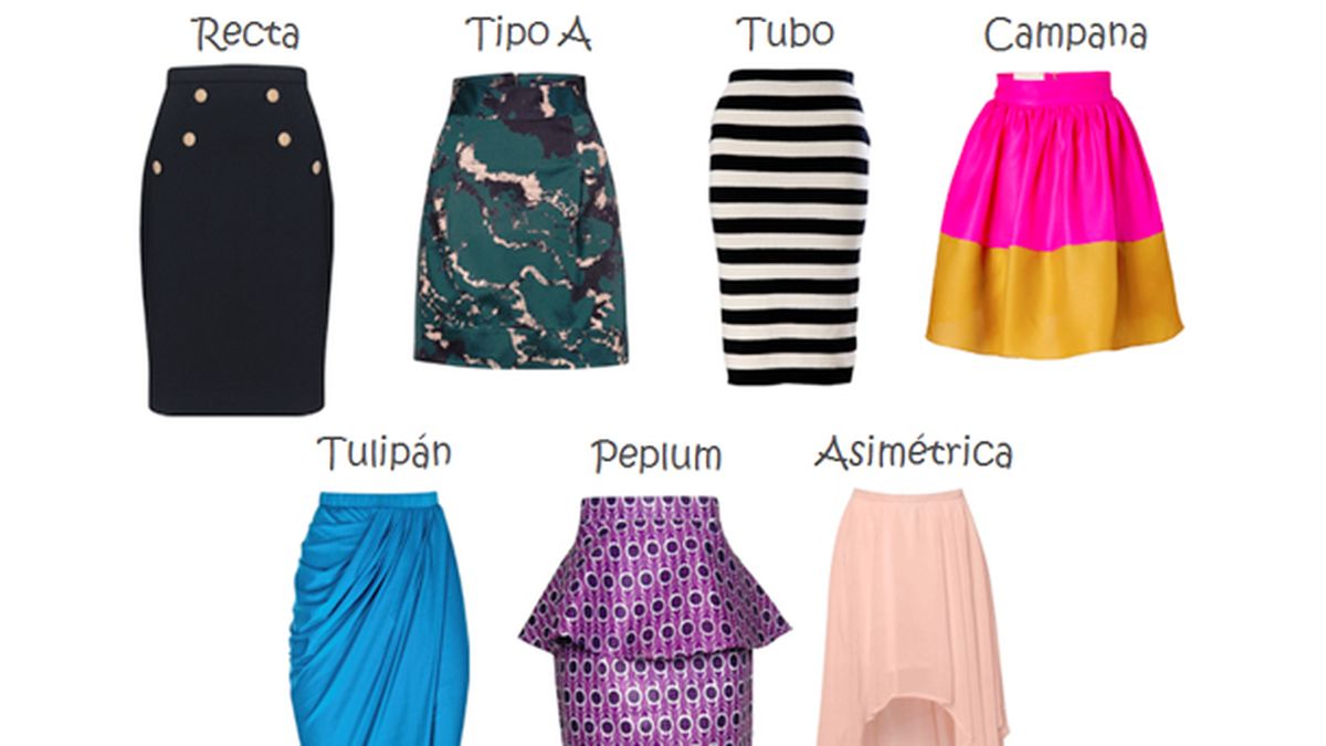 ¿Qué tipo de pollera es la ideal para tu cuerpo?