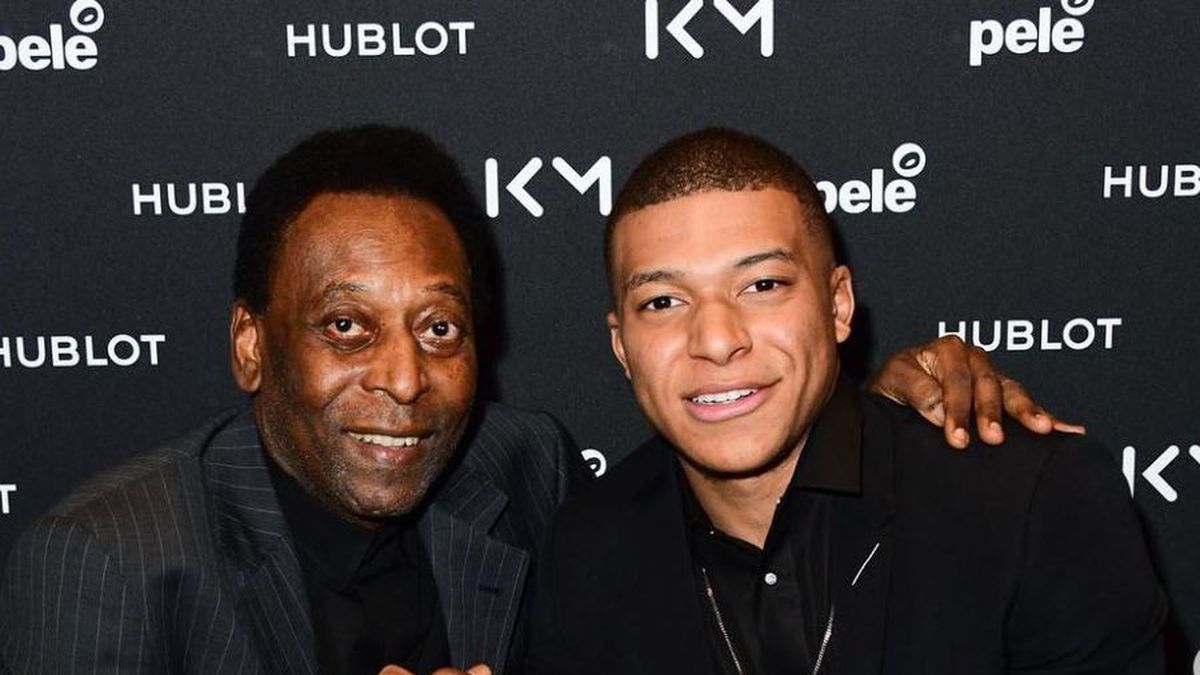 Pelé a Mbappé: Estoy feliz de verte rompiendo otro de mis récords en ...