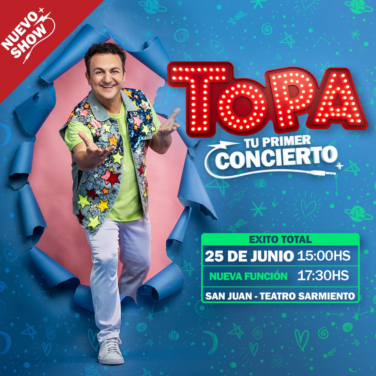 Topa suma una nueva función en San Juan