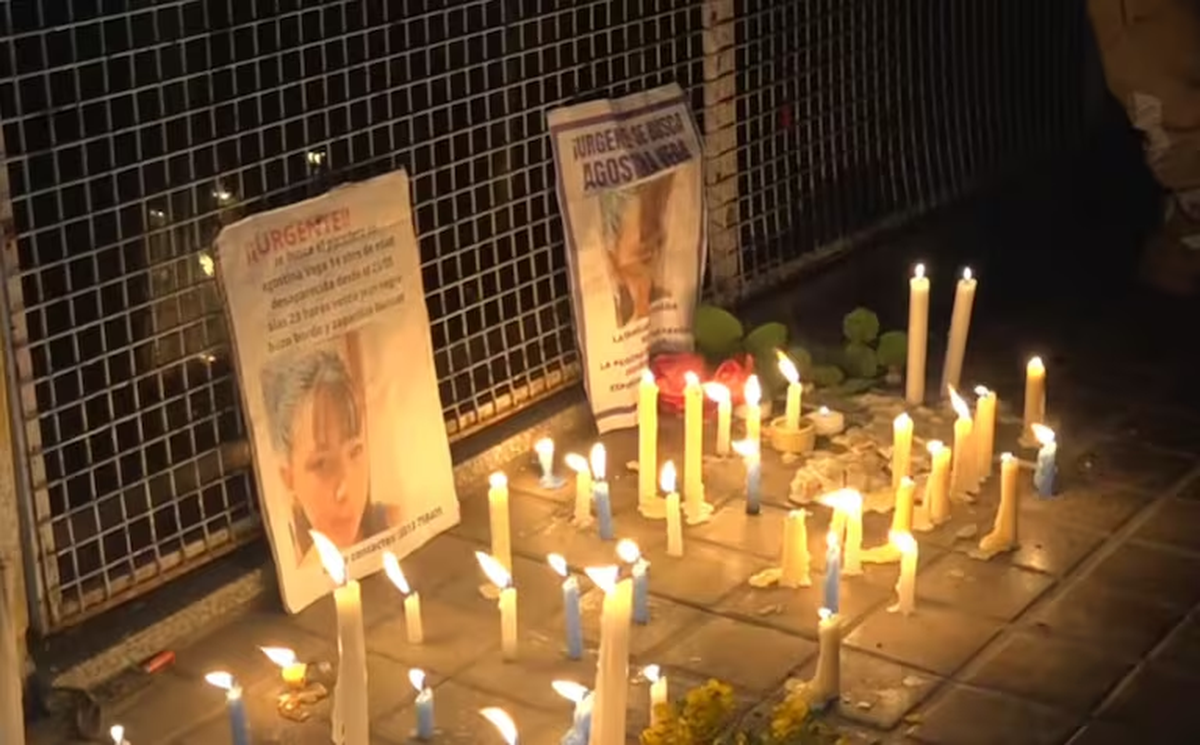 La madre de Agostina fue informada sobre el crimen y sufrió una fuerte ...