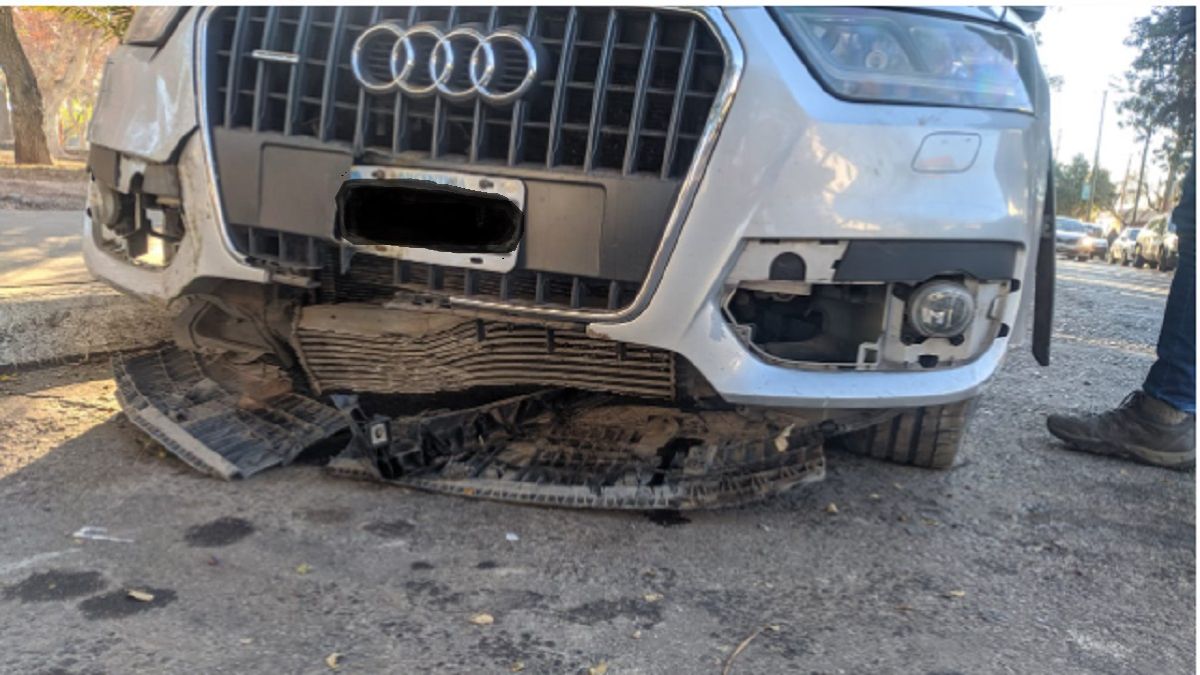 Así Quedó El Audi Del Abogado En Estado De Ebriedad Que Chocó En La