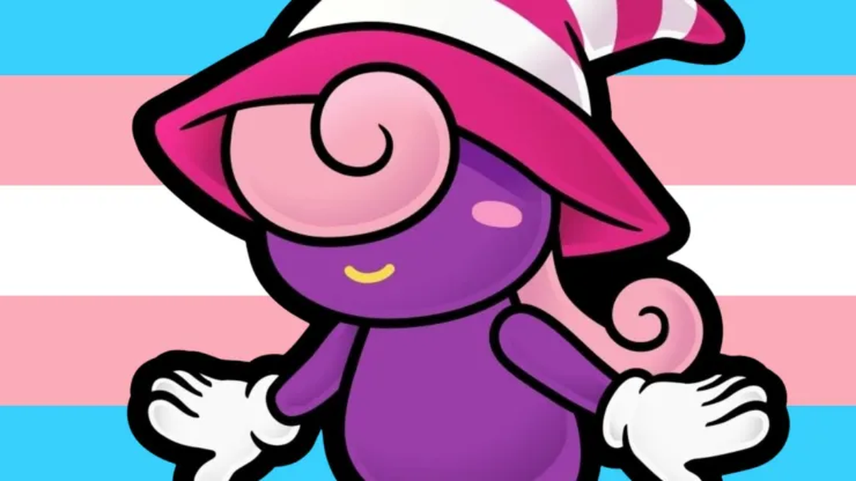Nintendo incluyó un personaje trans en la nueva saga Paper Mario