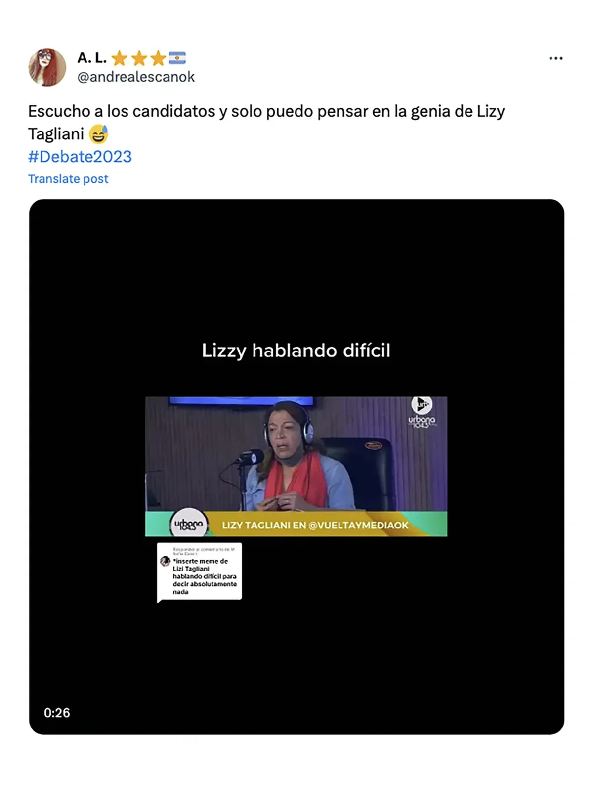 El debate no se salvó de los memes en las redes sociales
