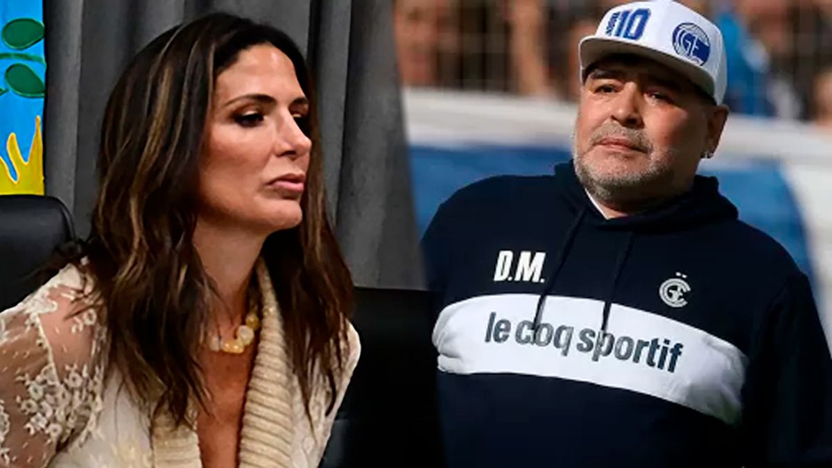 La jueza Julieta Makintach, afuera del juicio por la muerte de Maradona