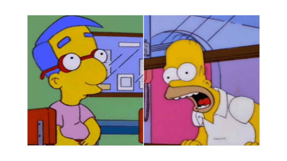 Milhouse Challenge: el desopilante reto viral que ganó en las redes