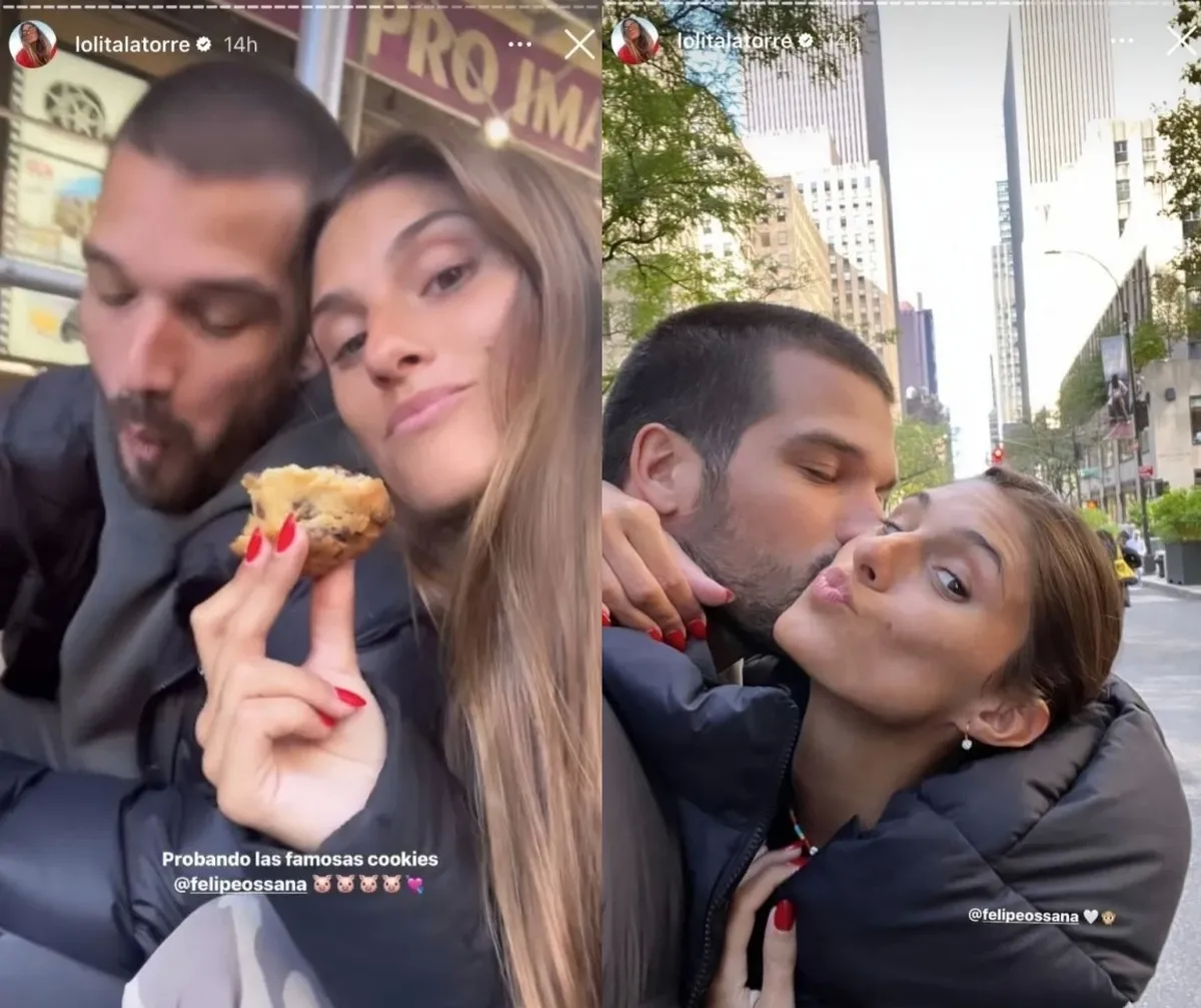 Lola Latorre blanqueó a su nuevo novio desde Nueva York