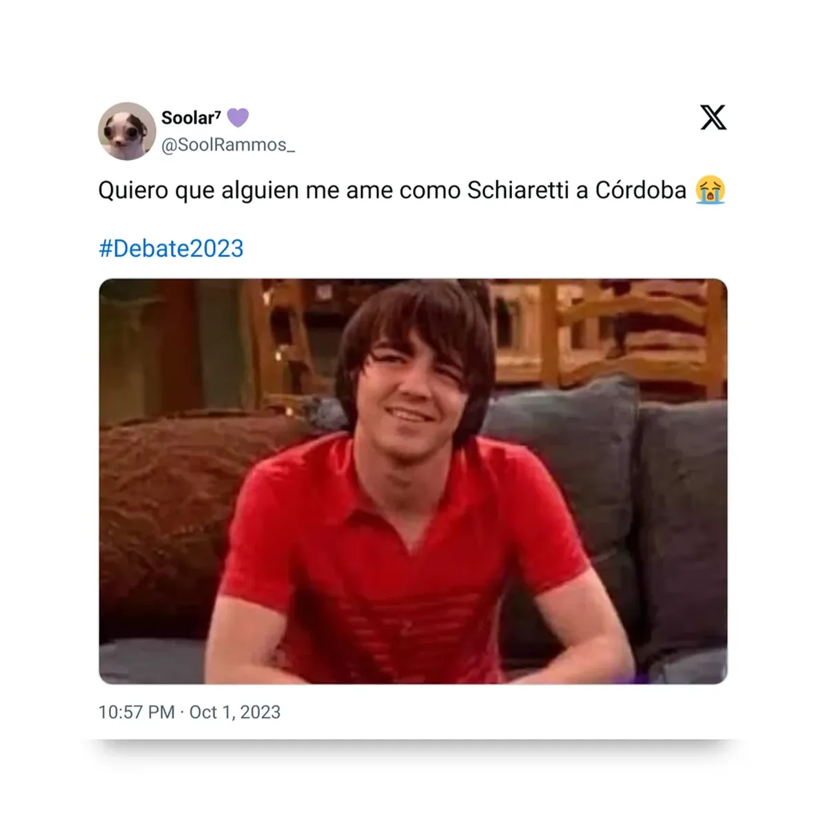 El debate no se salvó de los memes en las redes sociales