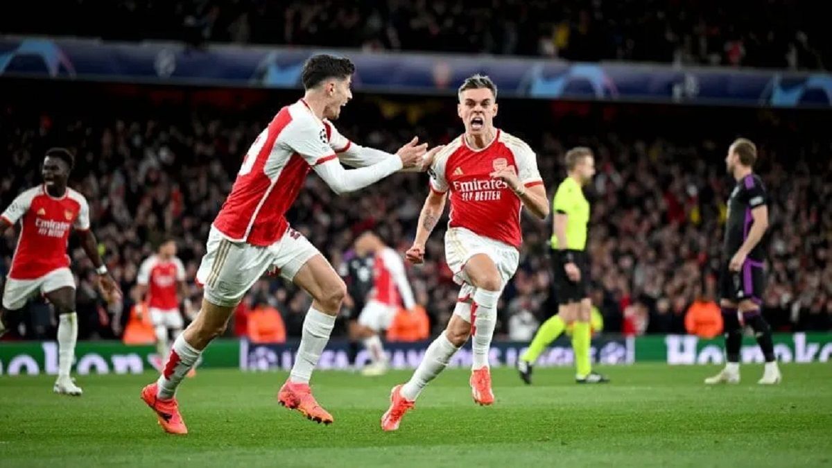 Arsenal igualó con Bayern Múnich y todo se define en Alemania
