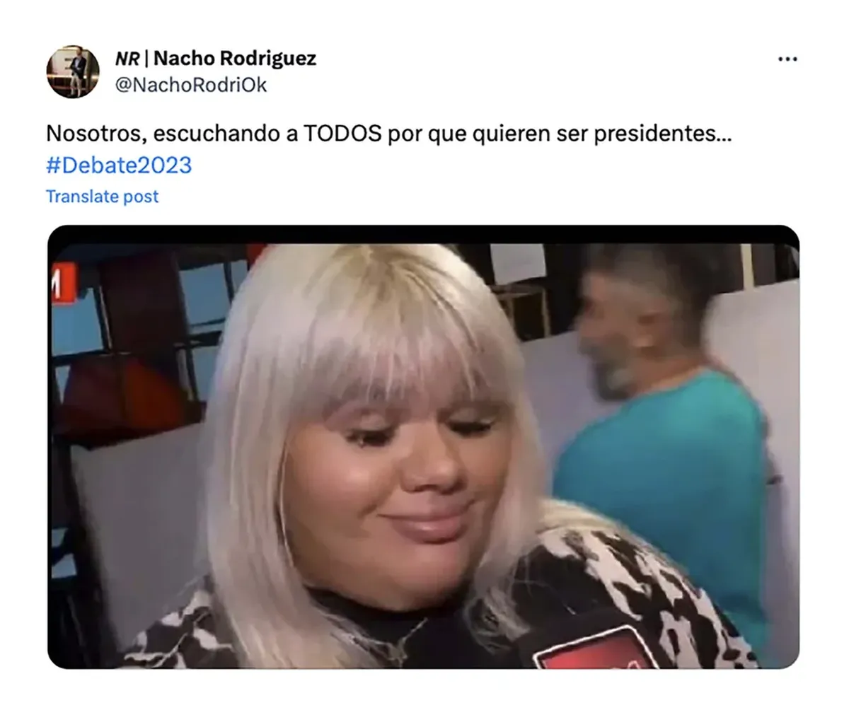 El debate no se salvó de los memes en las redes sociales