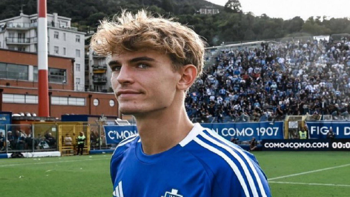 Nico Paz anotó su primer gol en Italia y su equipo rescató un empate