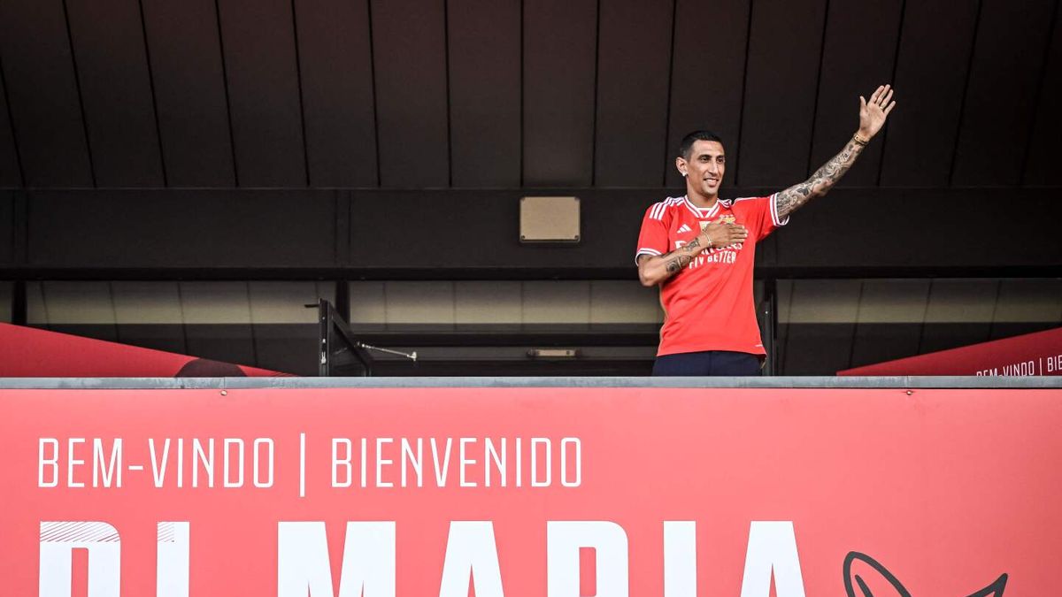 Di María en su presentación en Benfica: Volví a mi casa