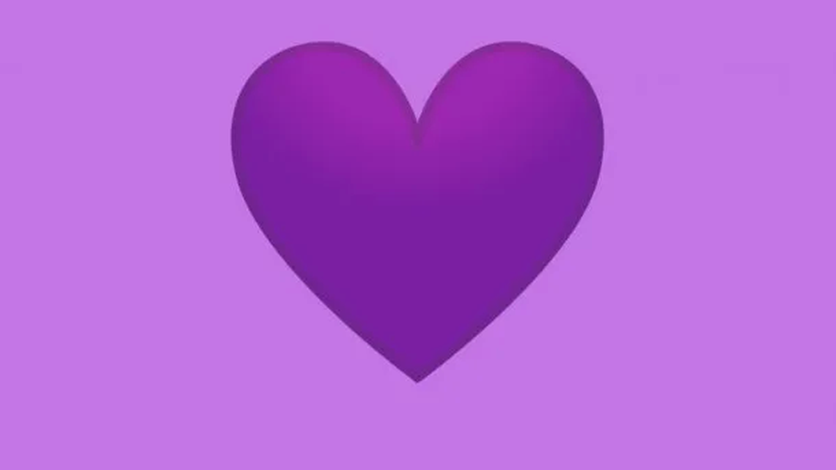 Qué significa el corazón violeta en WhatsApp