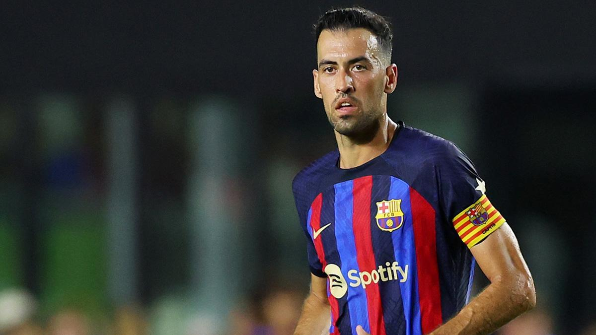 Sergio Busquets anunció que se va de Barcelona