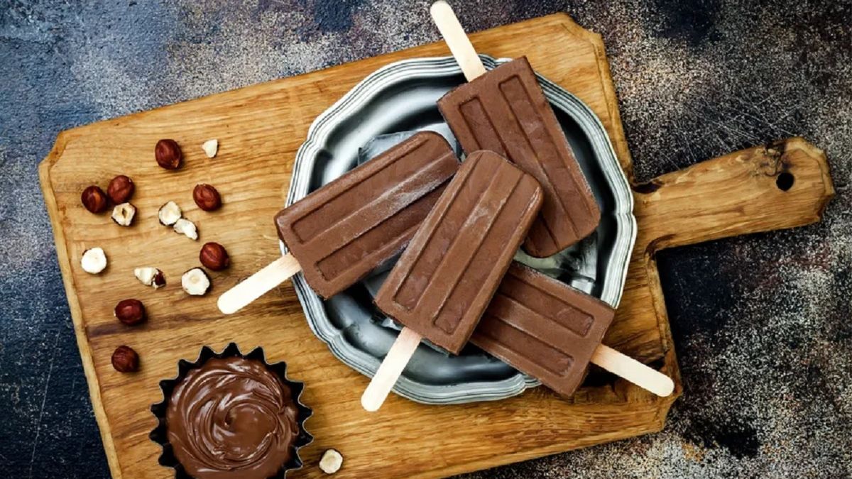 Mirá esta deliciosa receta de helado de nutella