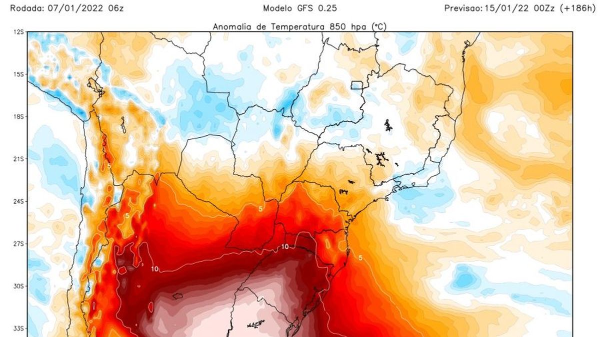 Global Forecast System advierte que será la madre de todas las olas de ...
