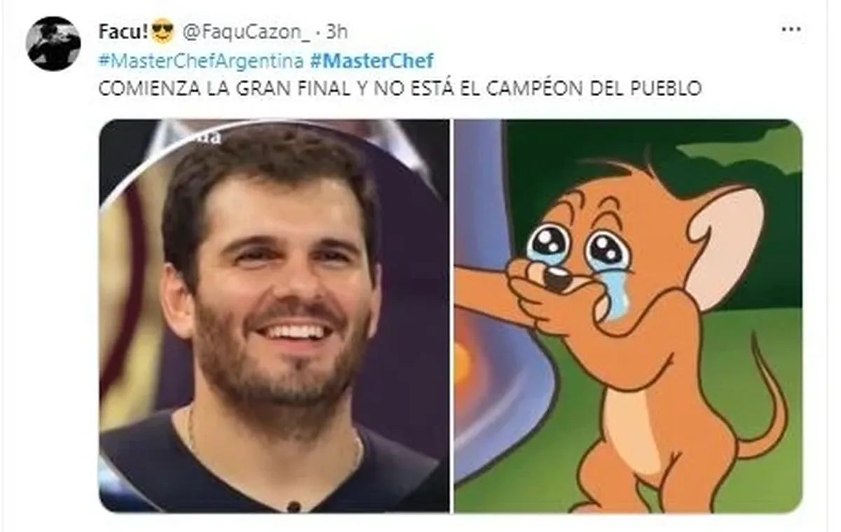 Masterchef: catarata de memes en la primera parte de la final