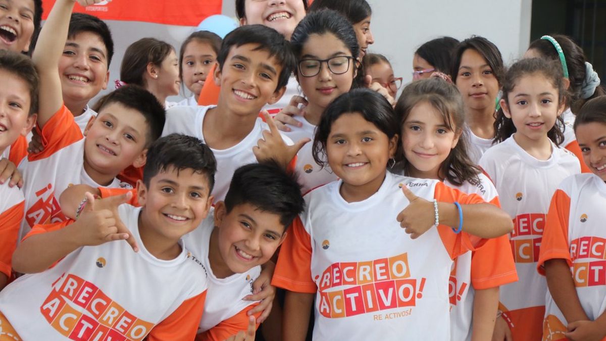 El Recreo Activo tuvo un cierre a lo grande con más de 200 chicos