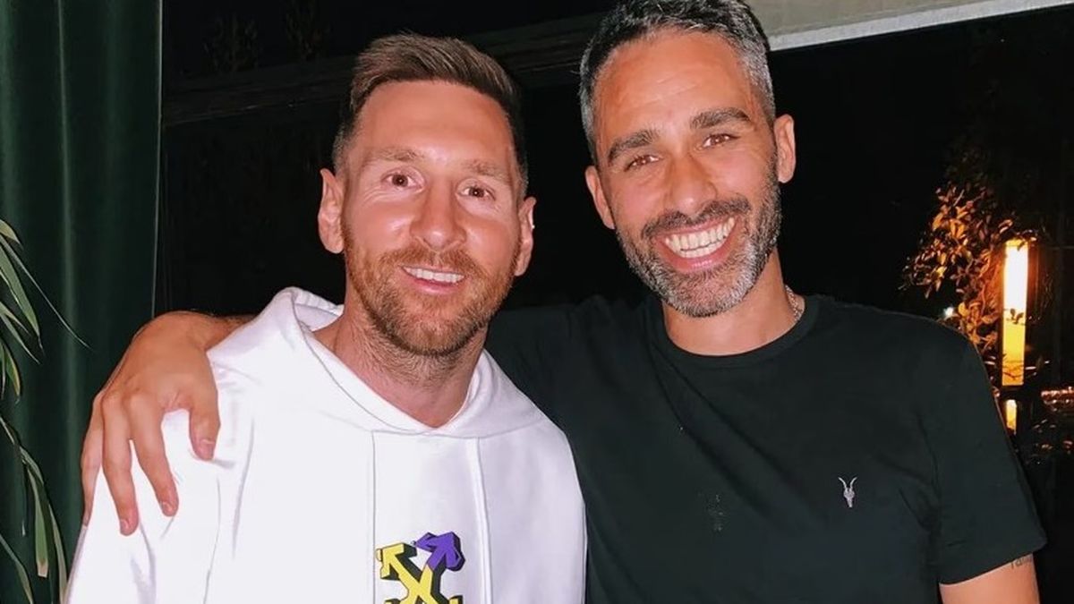 Messi sorprendió al Pollo Álvarez con un audio en pleno programa