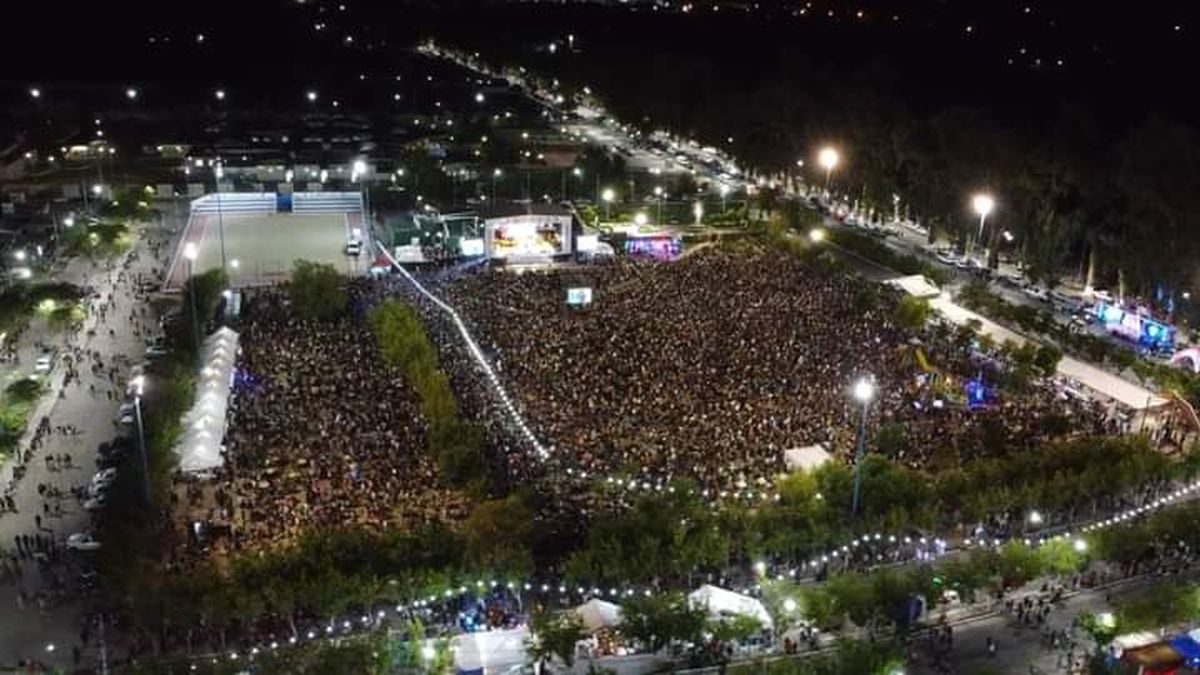Albardón cerró la celebración de su 157 aniversario a pura fiesta