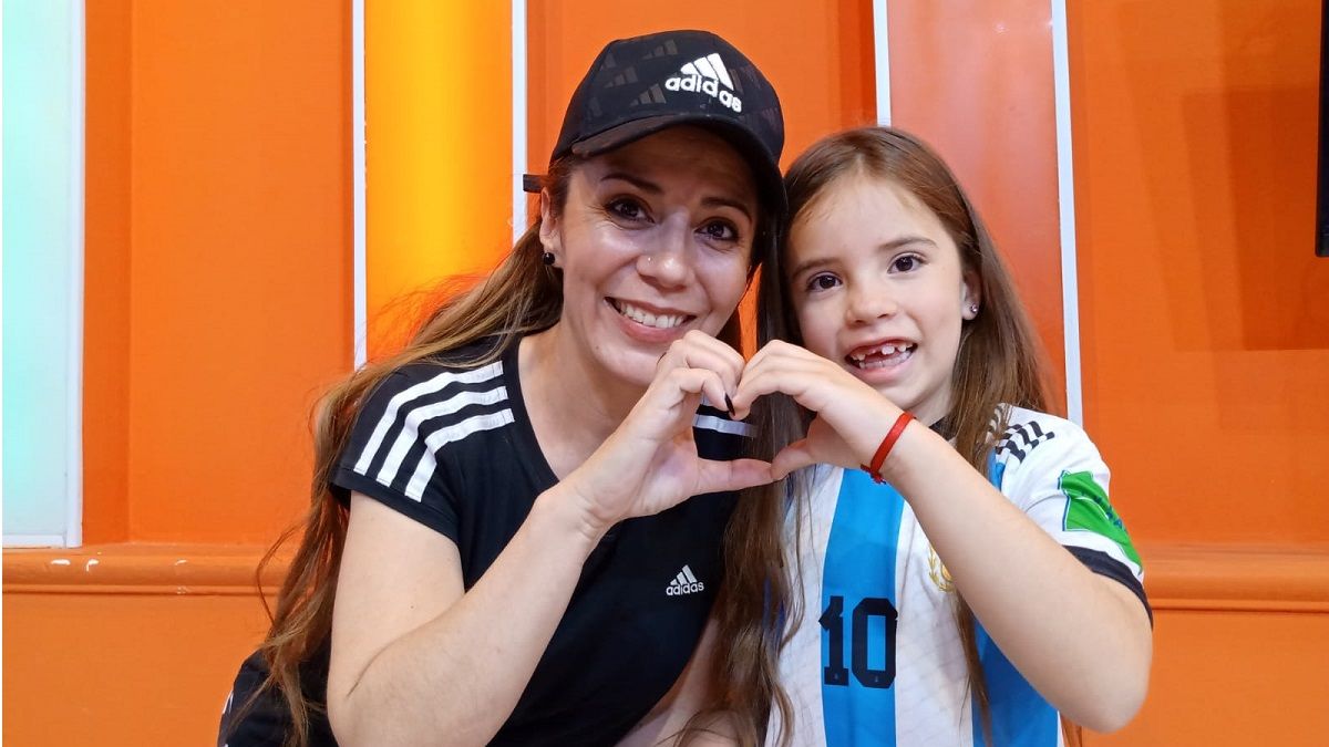 Anto Rocuzzo compartió el video que Janna le dedicó a Messi