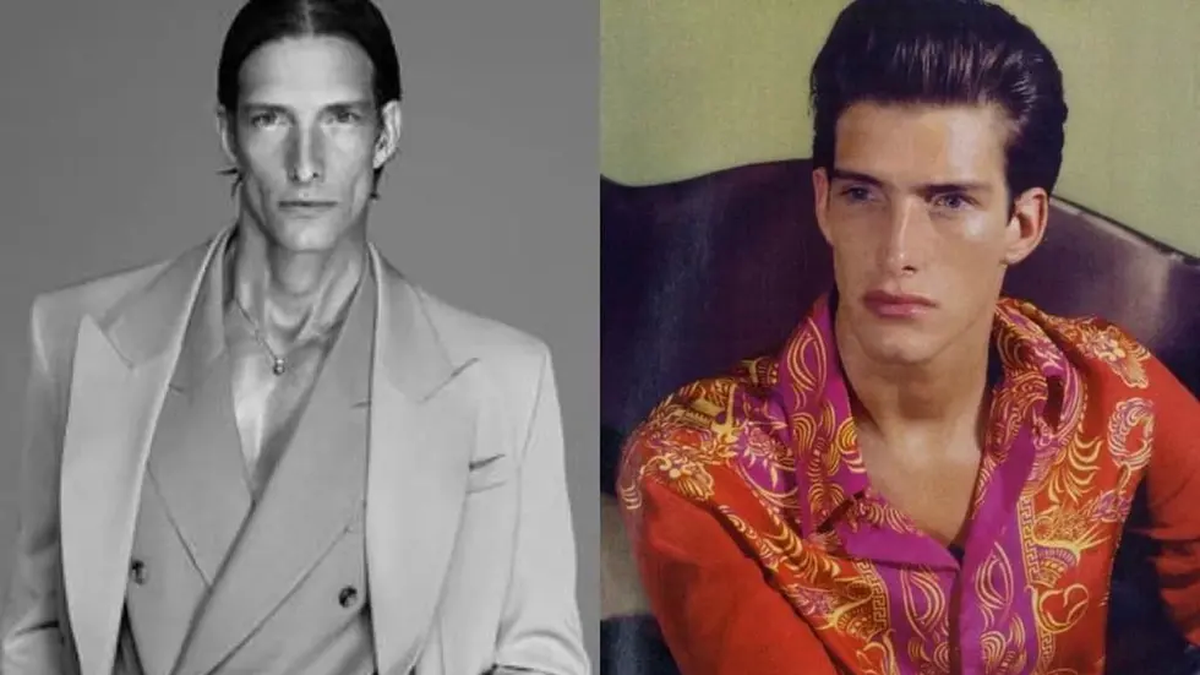 Tras 27 años, Iván de Pineda volverá a ser el rostro de Versace