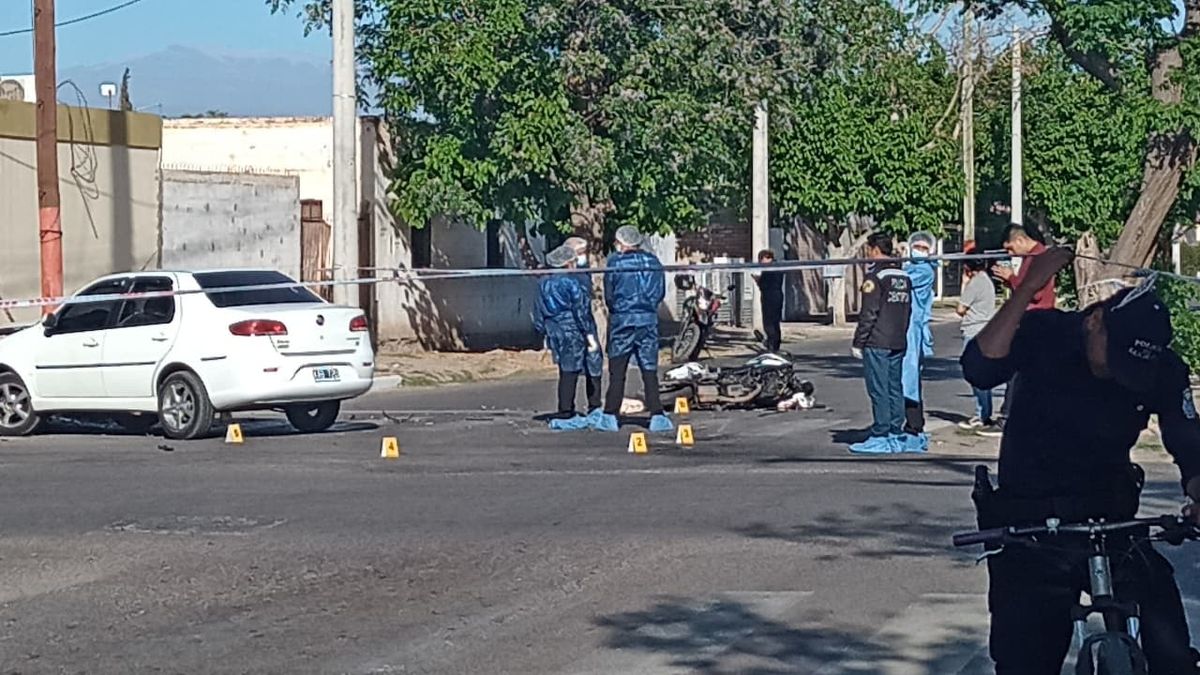 Un motociclista falleció en un accidente en Chimbas