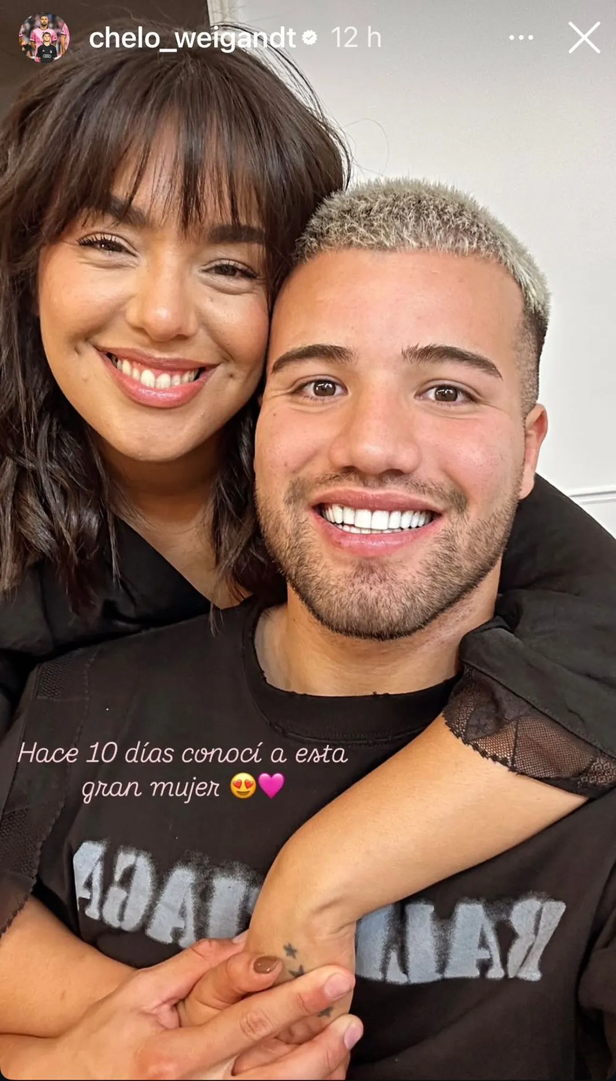 Ángela Levia confirmó su romance con un futbolista