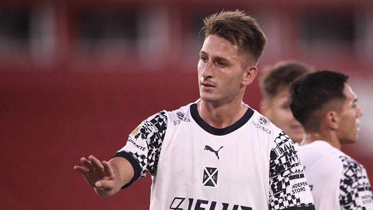 El sanjuanino Matías Giménez fue clave en el empate de Independiente