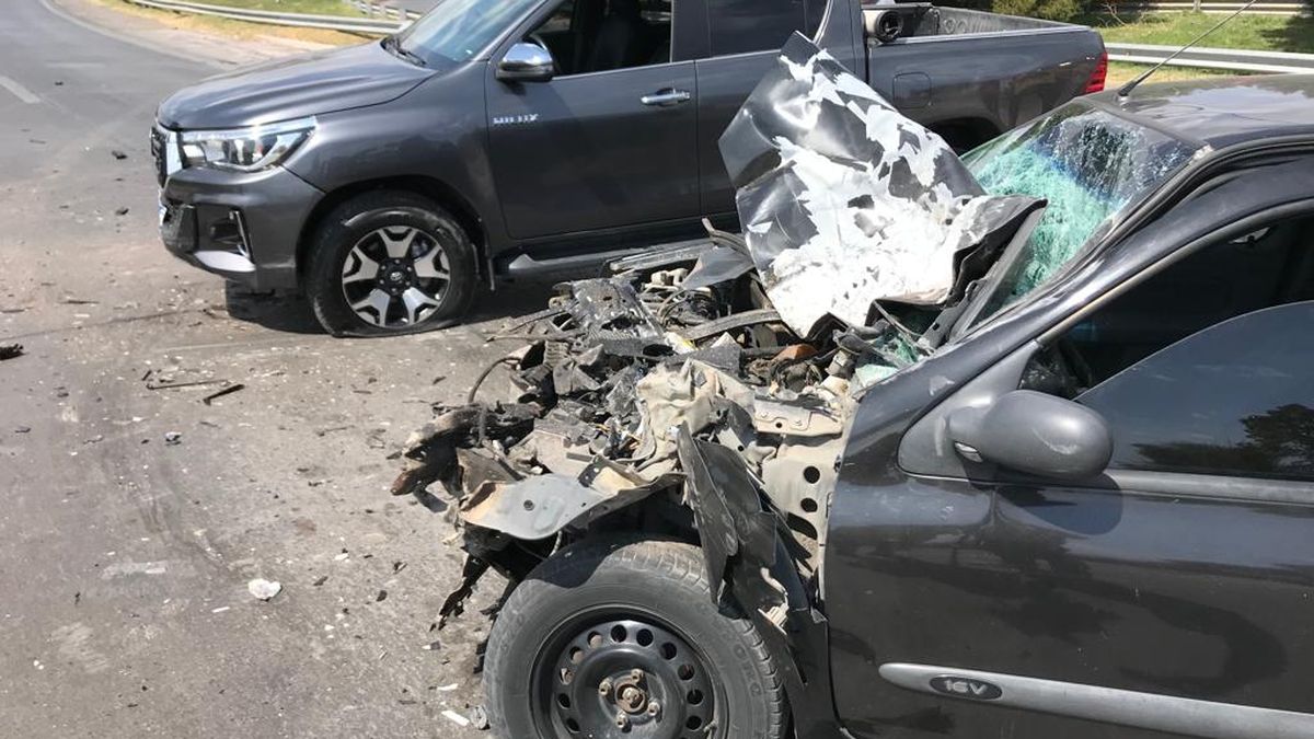 Choque en cadena en Circunvalación: 2 autos involucrados