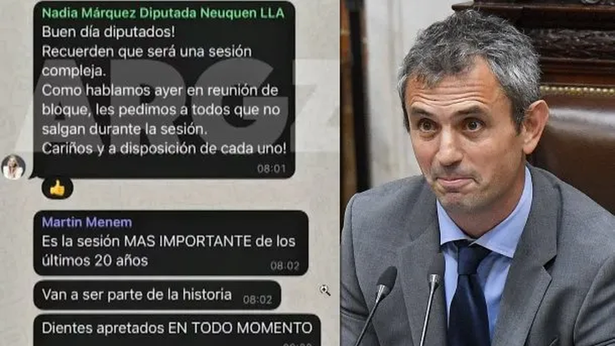 Martín Menem ahora dice que sus audios fueron hechos con IA