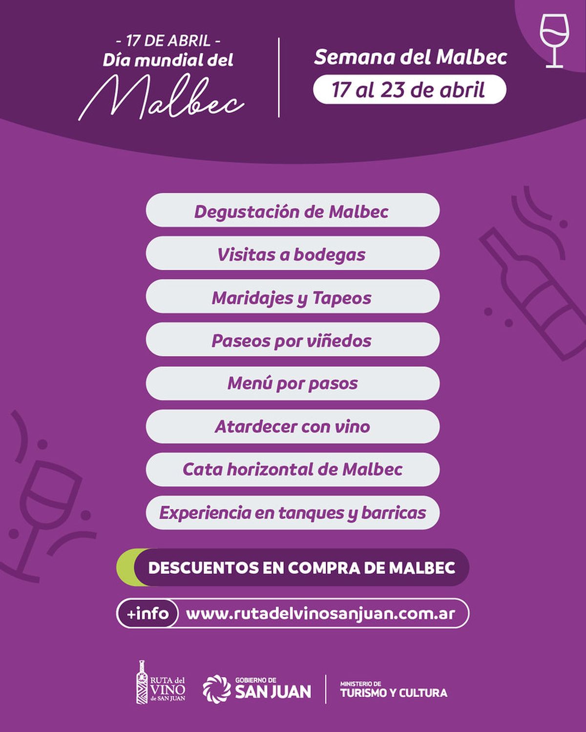 Día del Malbec: así se celebra en la provincia