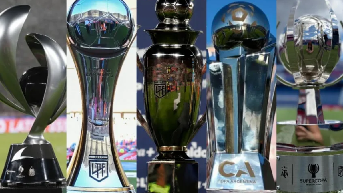 Todos los torneos y Copas del fútbol argentino que se jugarán en 2026